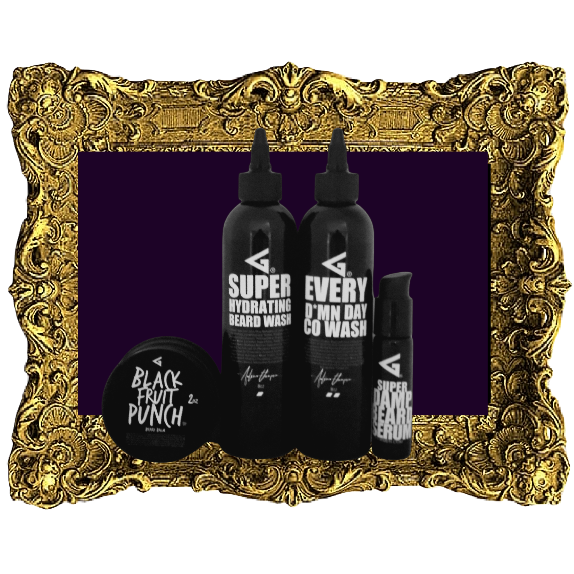 BLACK FRUIT PUNCH BEARD KIT – GFORMEN